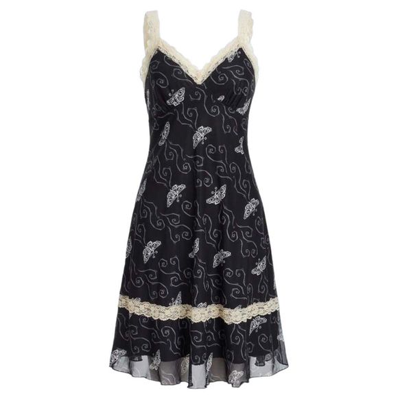 ROMWE | Dresses | Romwe Black And Cream Mini Dress | Poshmark